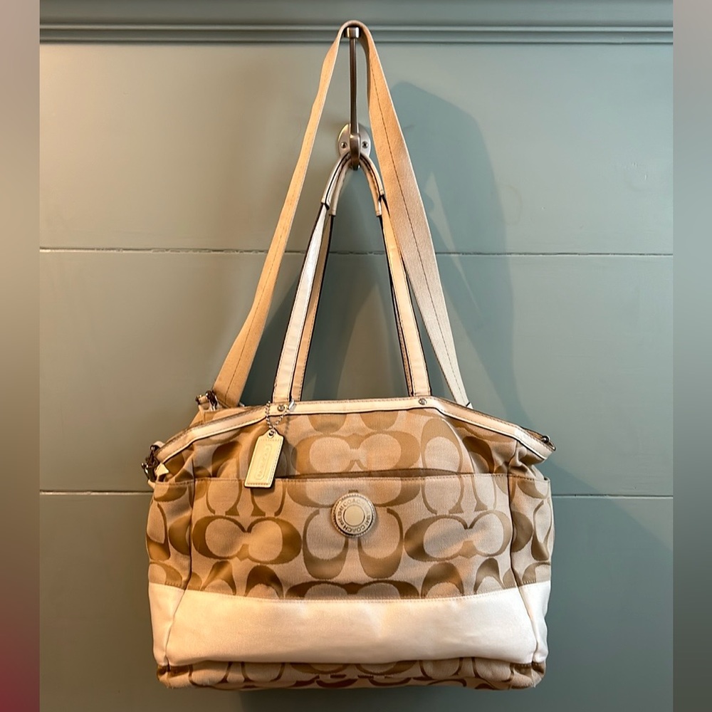 Coach Travel/Commuter/Diaper Tote - Gem